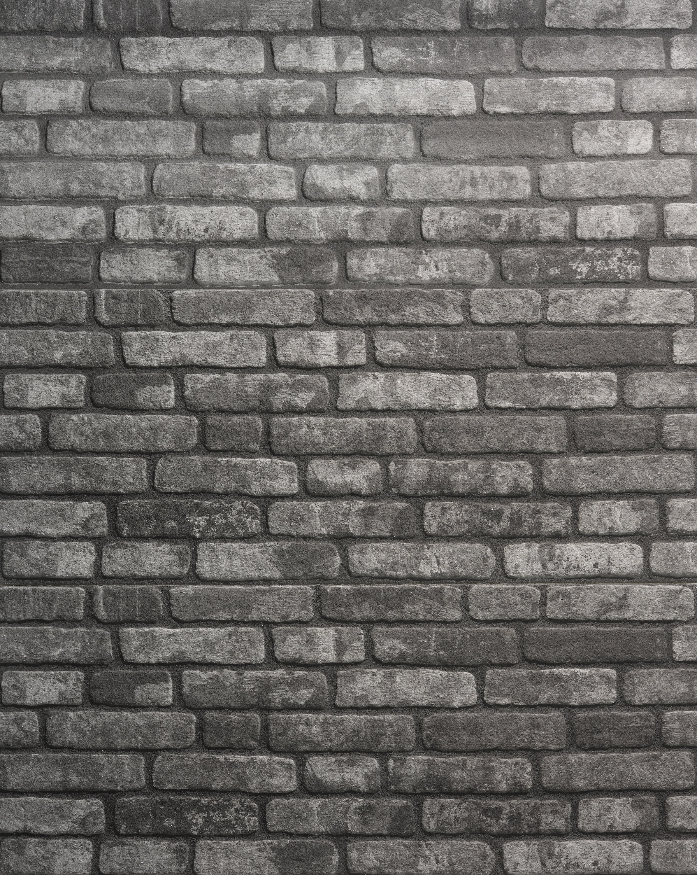WallSupply UltraRealistic Faux Brick Panels, Anthracite HD Printed ...