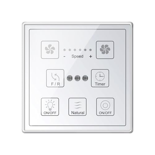 Wall Switch Control Only Compatible for7406 Series Ceiling Fan with No ...