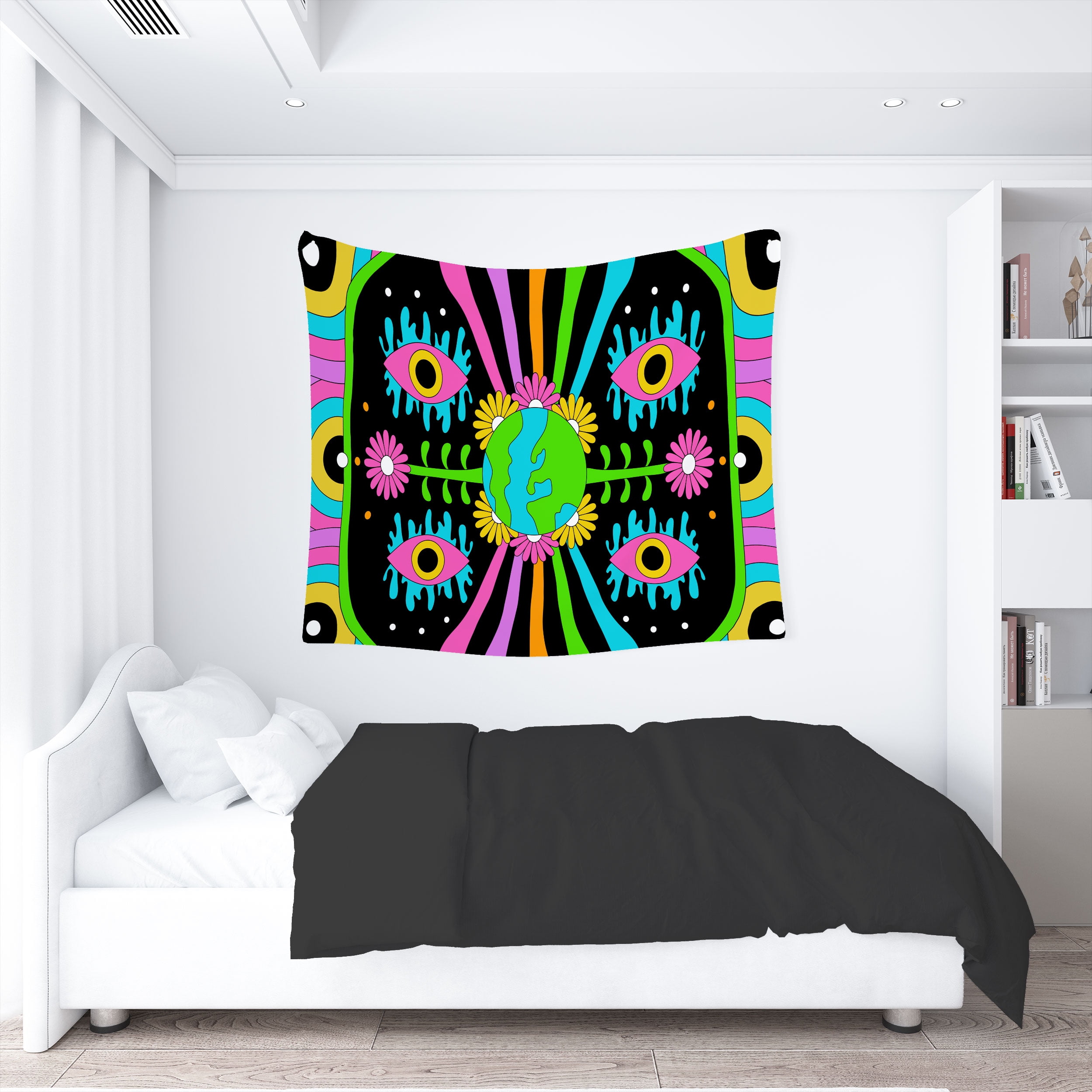 Wall Tapestry-Trippy Tapestry Psychedelic Tapestries 40x60inches ...