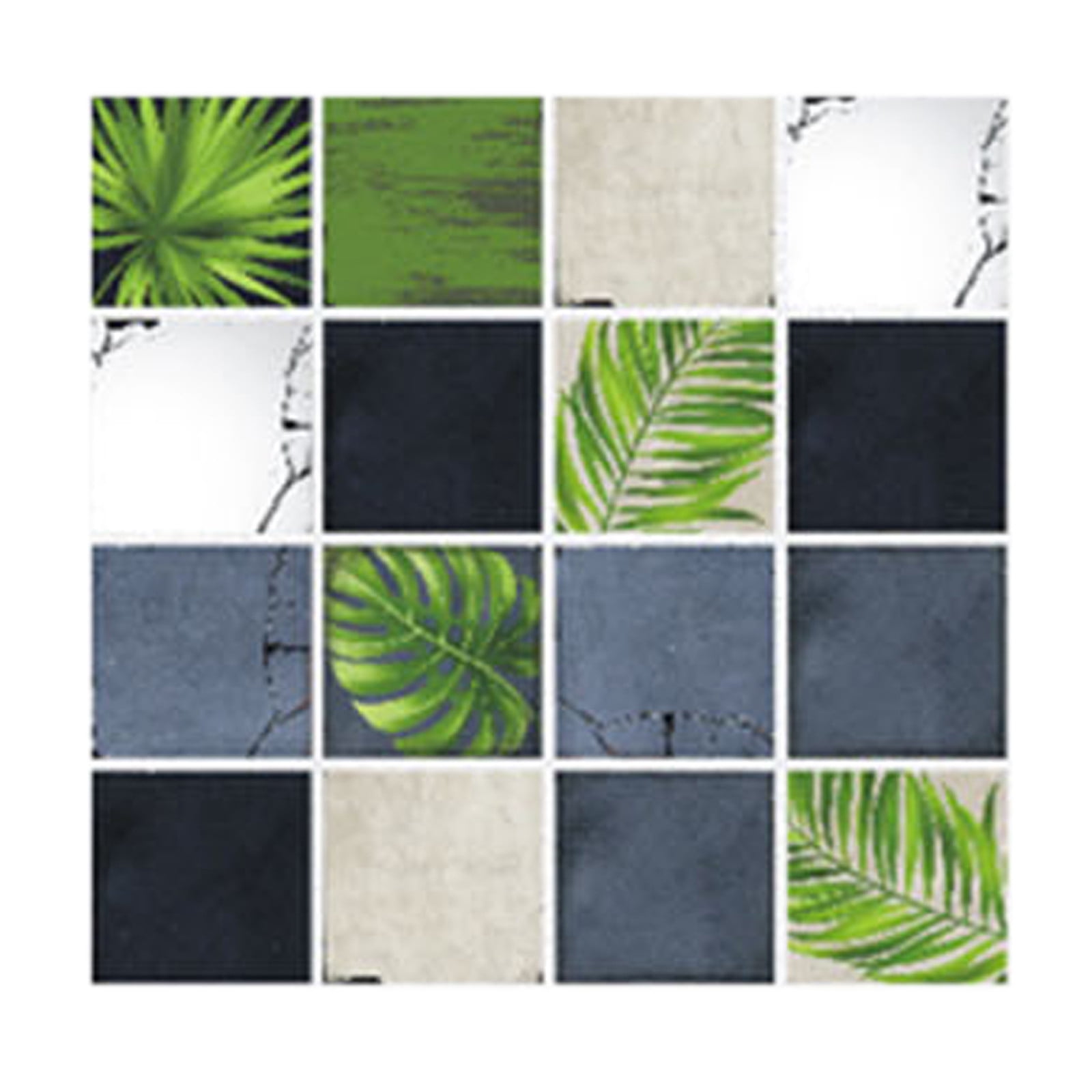 Wall Tiles Peel And Stick Waterproof Peel And Stick 3D Crystal Tile ...