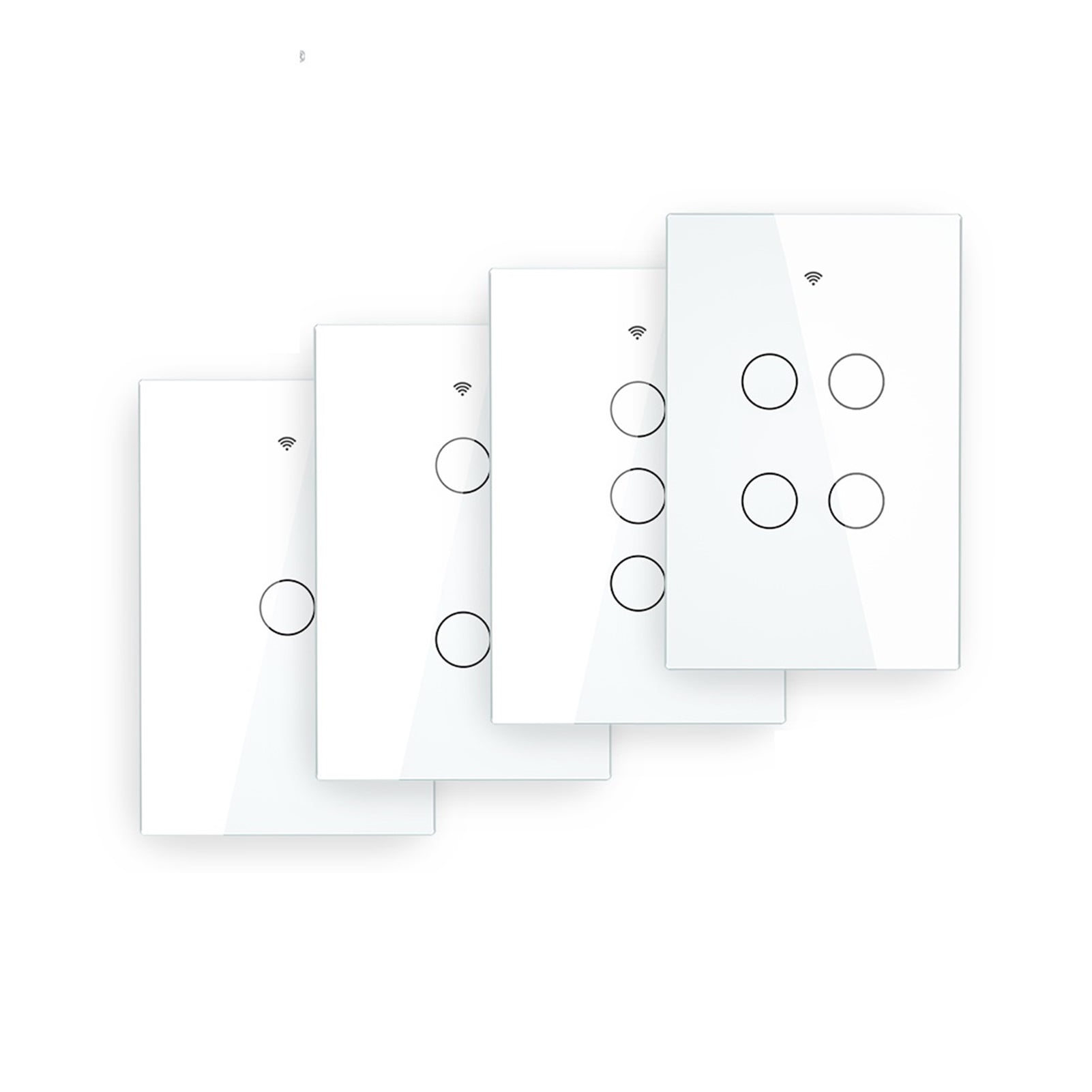 Wall Touch Smart Light Switch With Neutral/No Neutral,No Capacitor ...