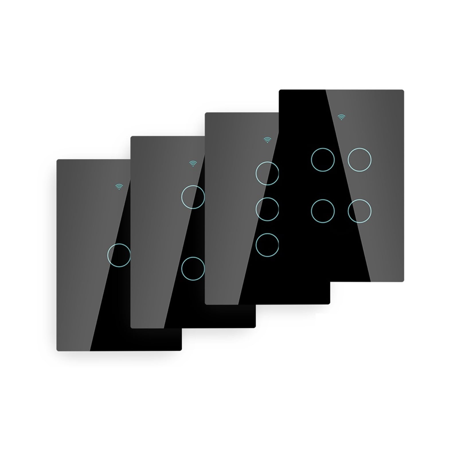 Wall Touch Smart Light Switch With Neutral/No Neutral,No Capacitor ...