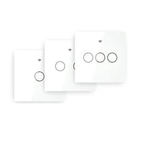 WiFi Smart Wall Light Switch RF433 Push Button Transmitter Smart life ...