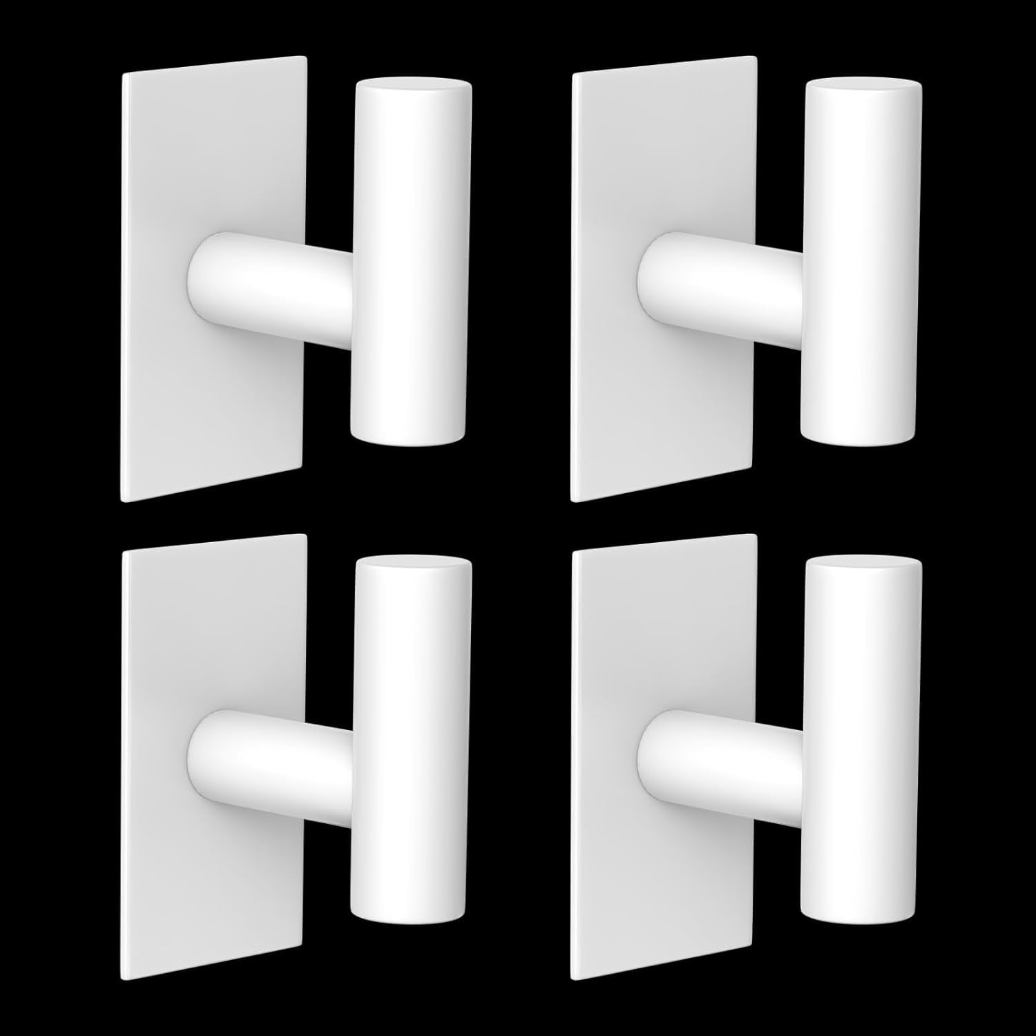 Wall Towel Hooks, Heavy Duty Sticky Holder Waterproof Towel Hooks for ...