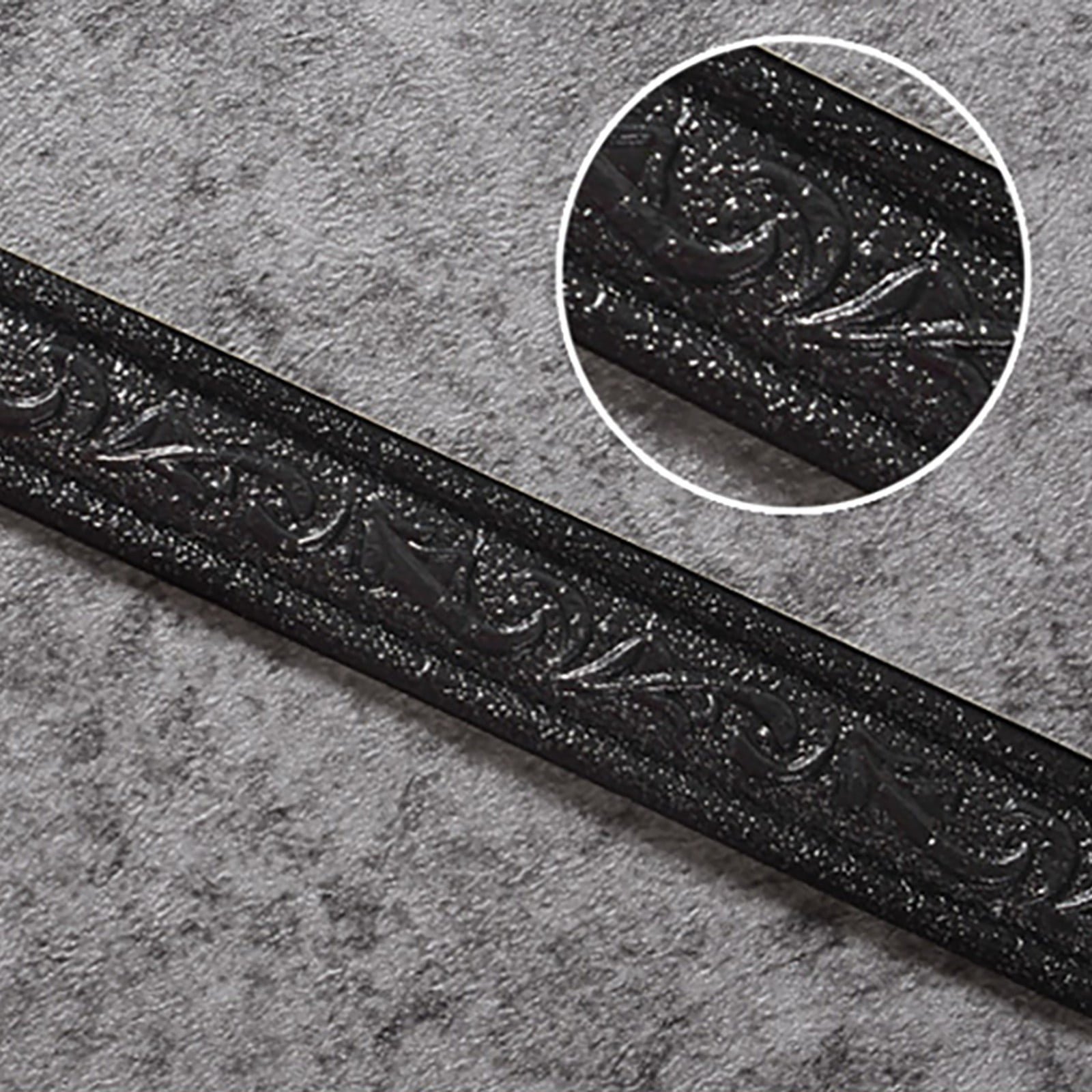 MPWEGNP Wall Trim Line Skirting Border 3D Pattern Sticker Decorative ...