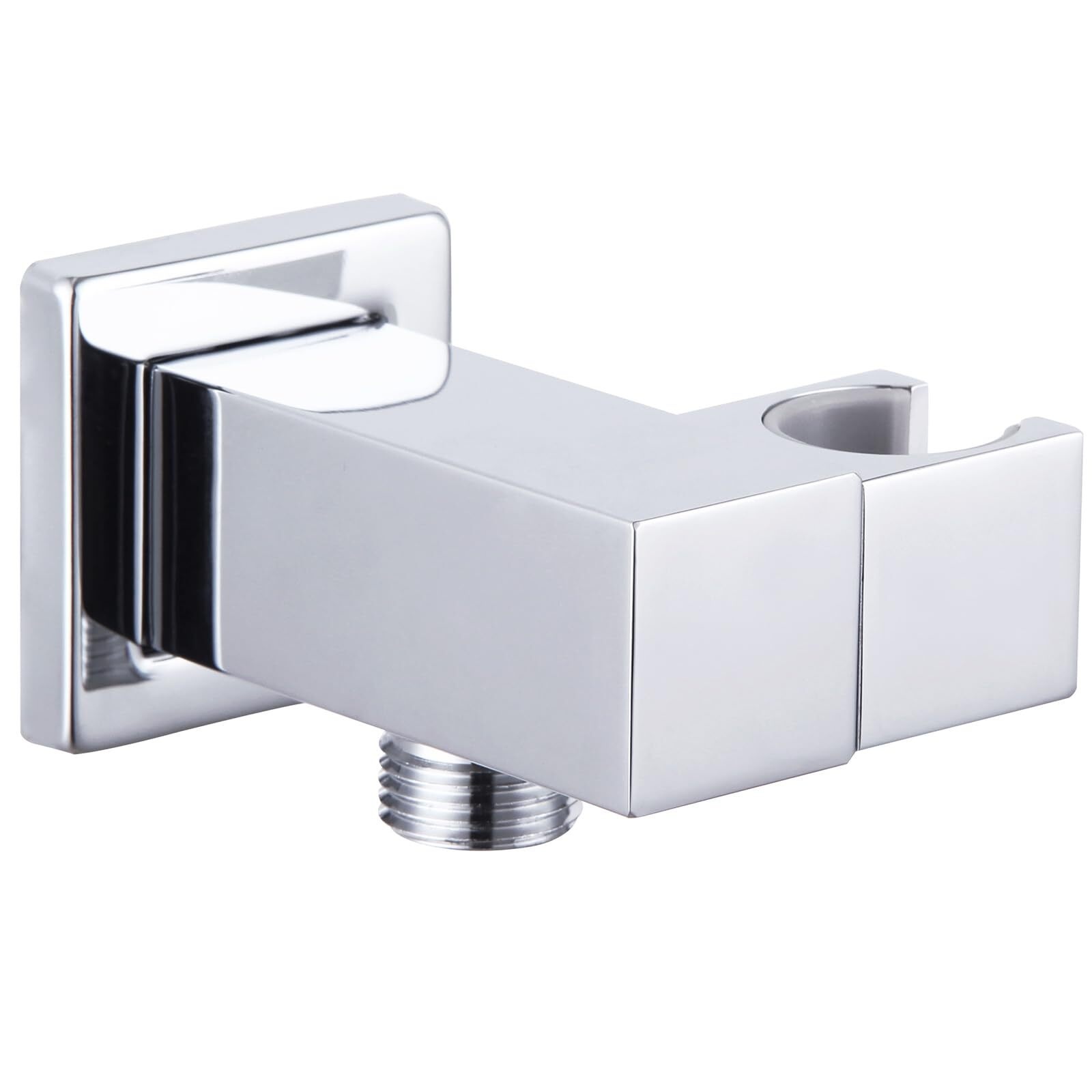Wall Union with Hand Shower Holder, Angle Simple Brass Wall Mounted ...