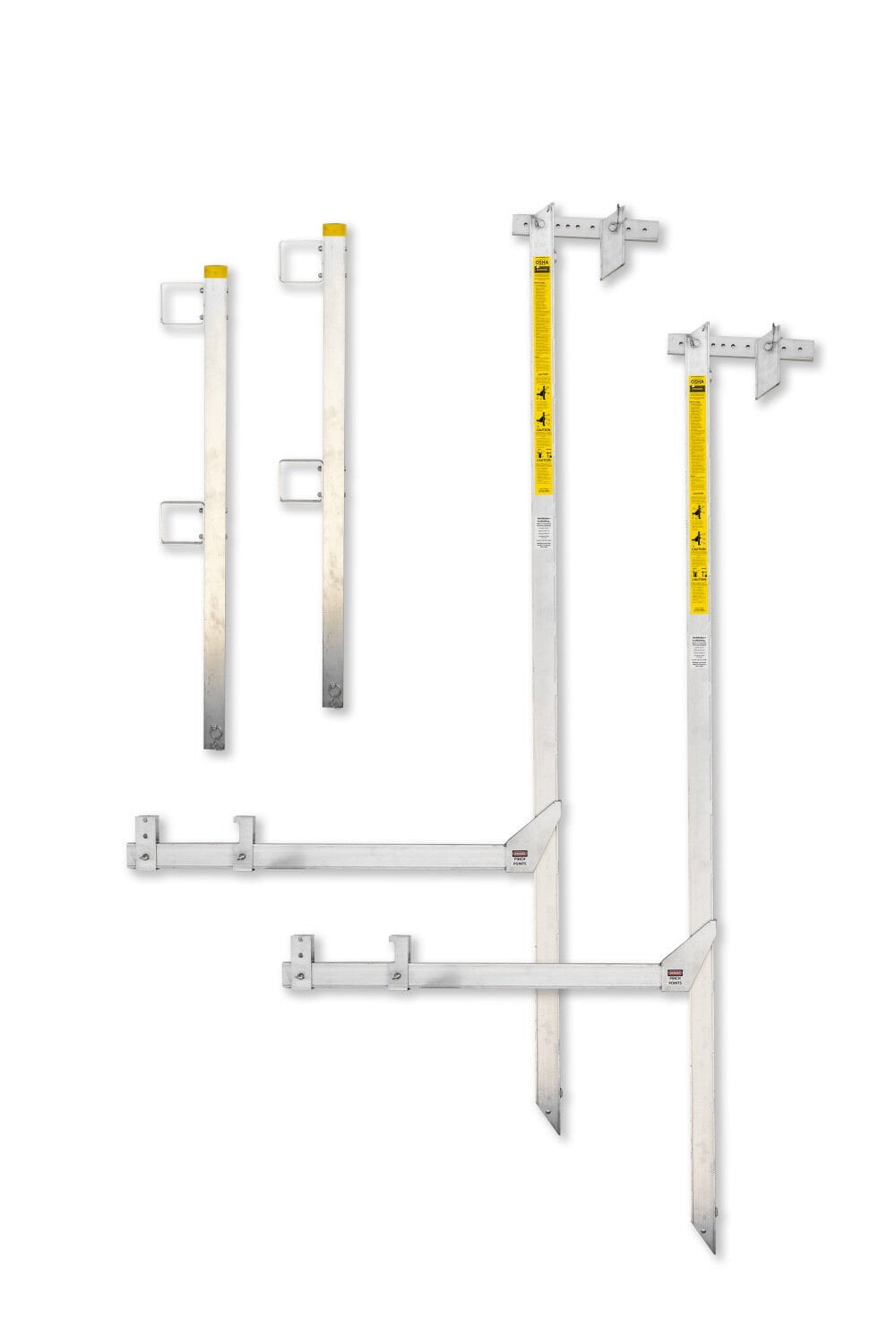 Wall Walker Hanging Scaffold 8' With Guard-Rail Posts - Walmart.com