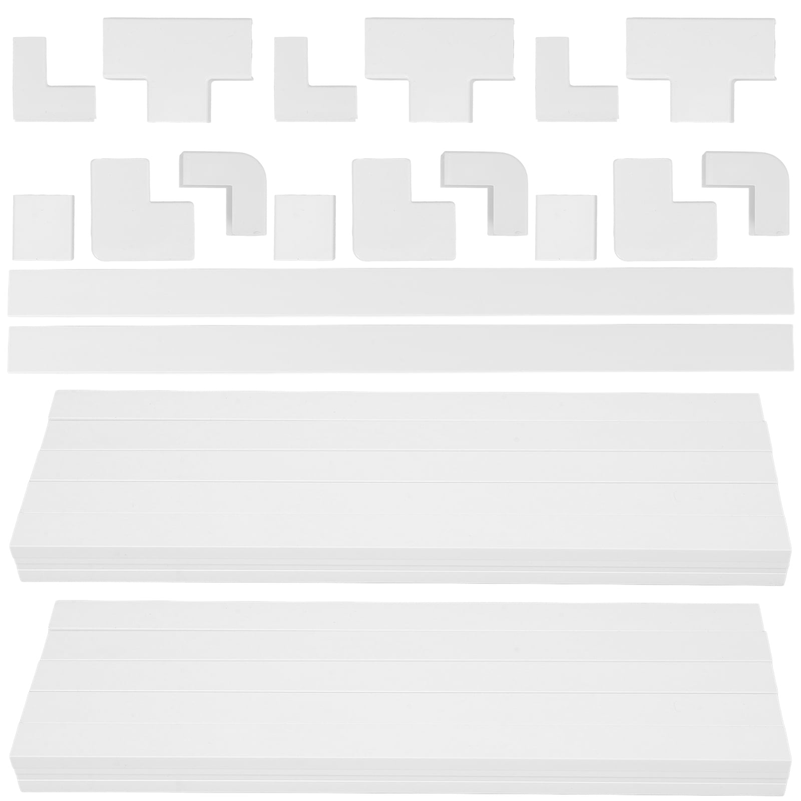 DECORNIJIA Wall Wire Hider Cord Cover for Wall PVC Protective Covering ...