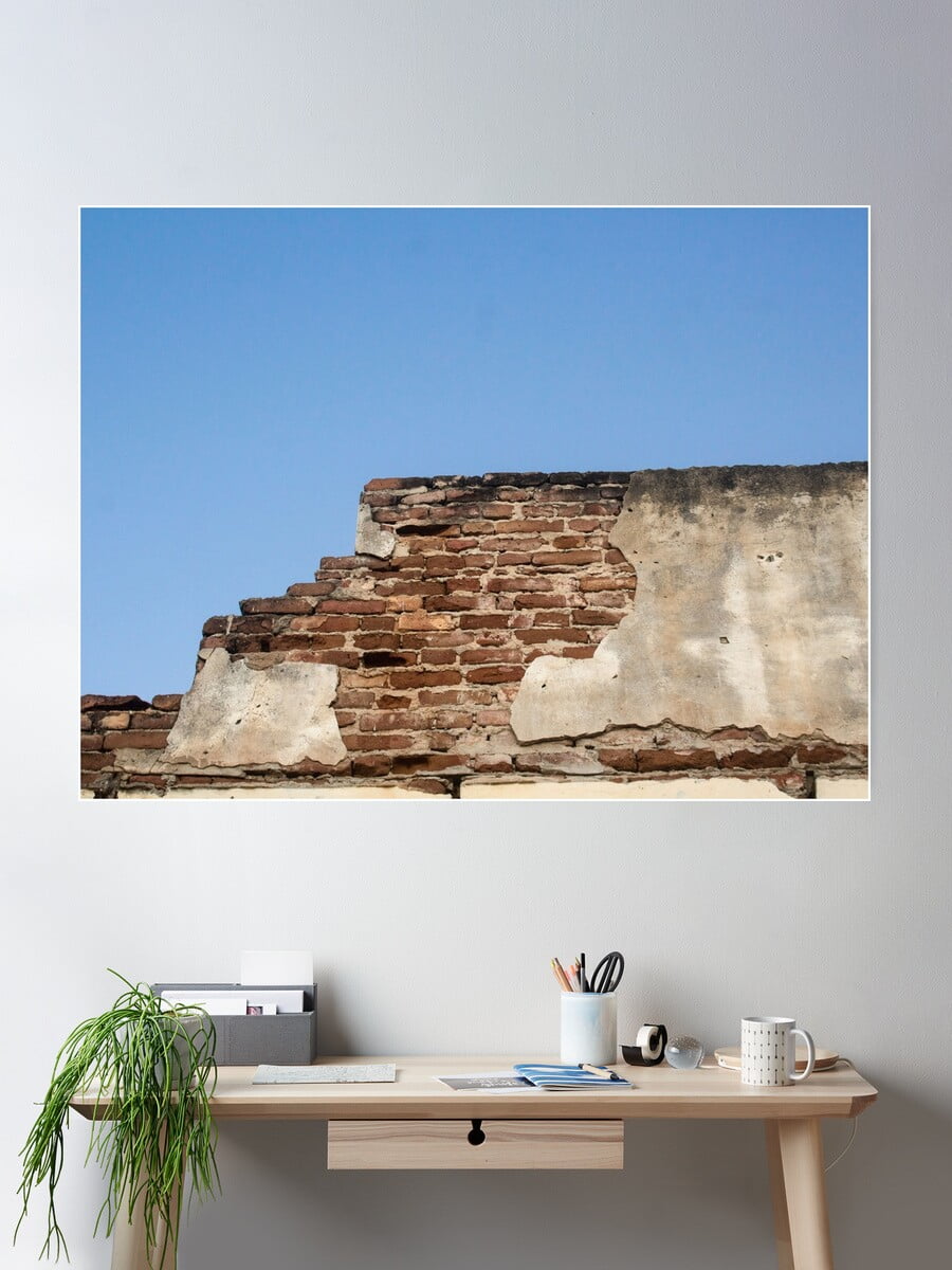 Wall Worn Over Time Poster Wall Art, Modern Wall Decor For Living Room ...