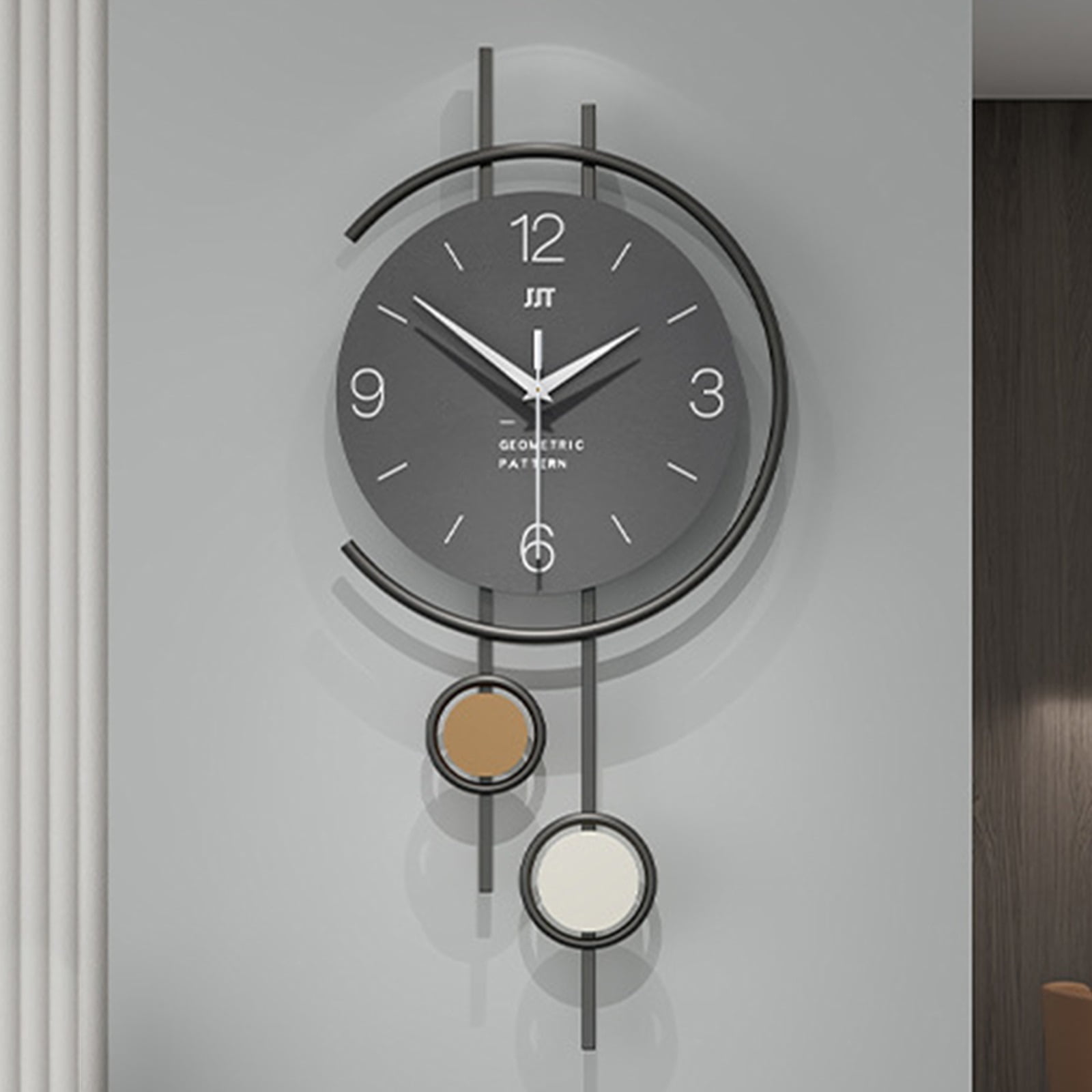 Wall clocks for the living room, wall decorations made of metal, modern ...