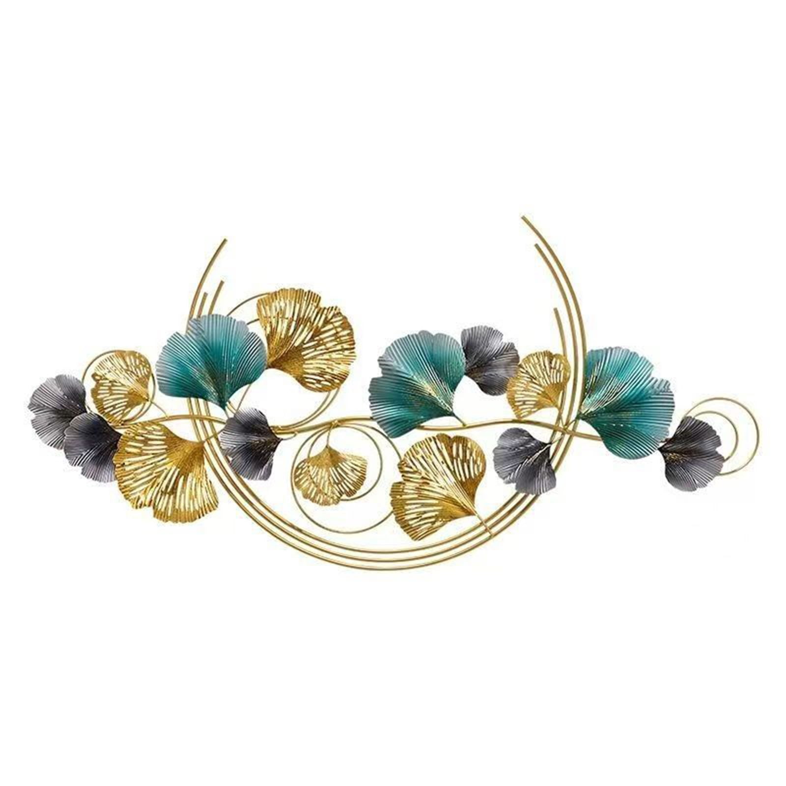 Wall decoration Ginkgo leaves, metal wall decoration 3D wall picture ...