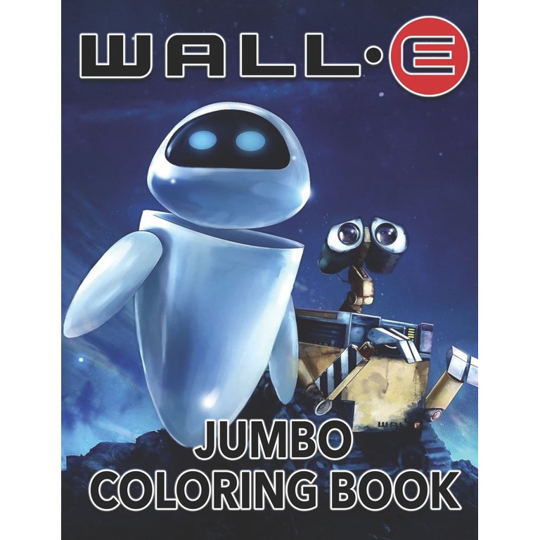 coloring book pages wall e