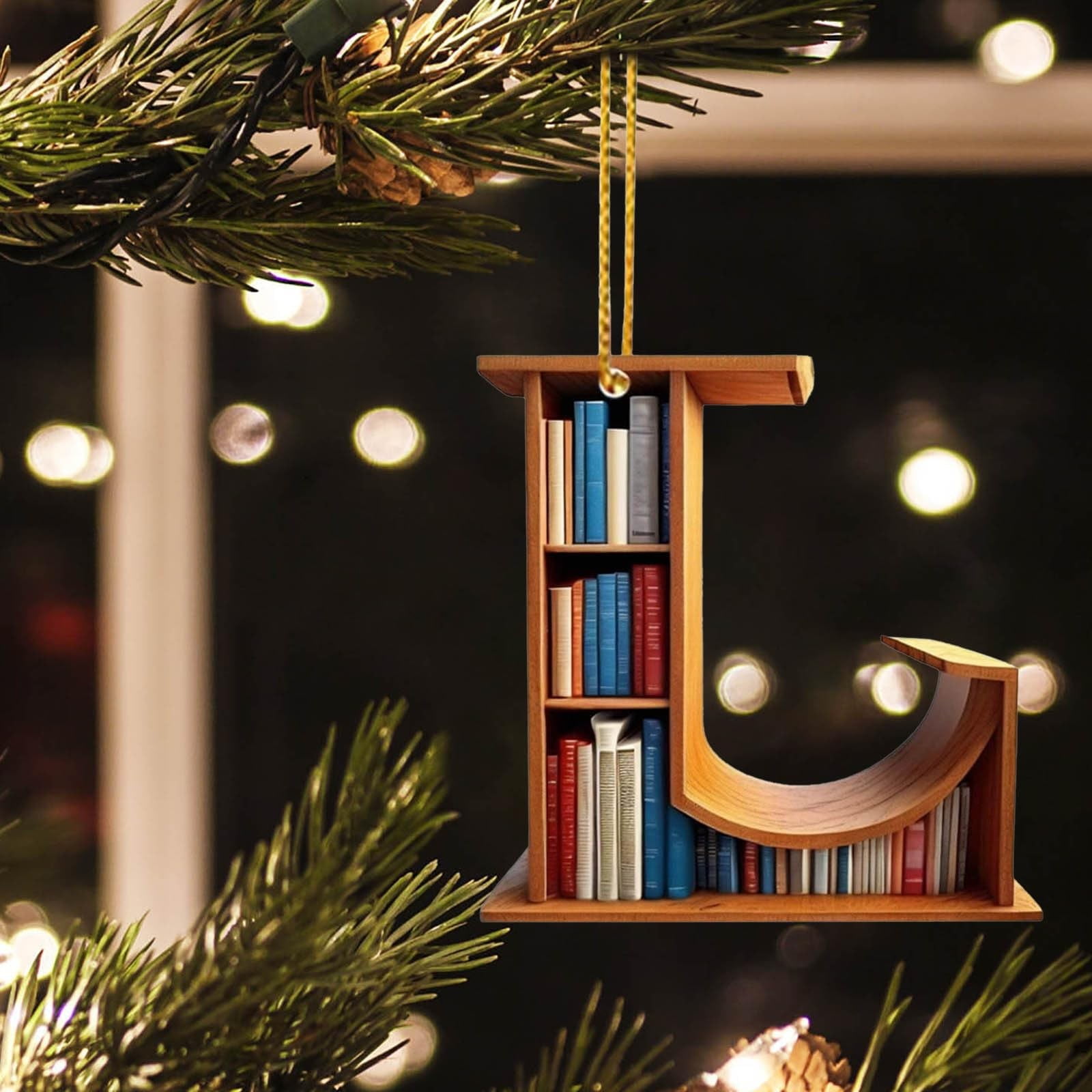Wall hanging 26 Letters Christmas Tree Decorations Christmas Letter ...