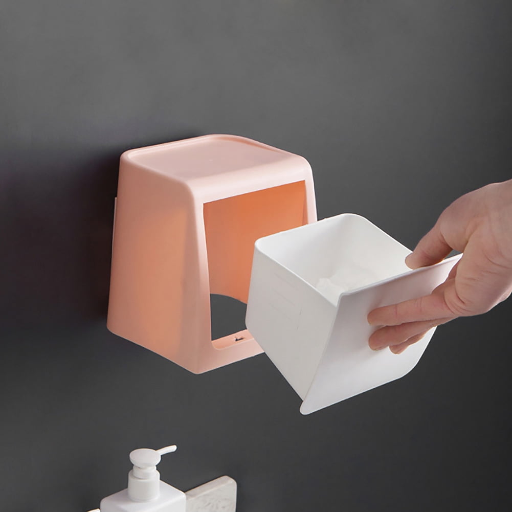 Wall mounted Destop Trashbin Garbage Can Home Office Washbasin Kitchen ...