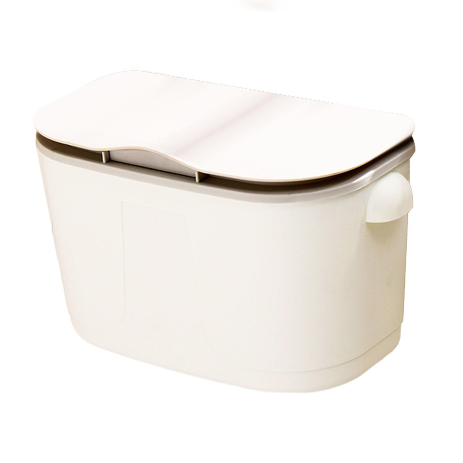 Wall-mounted Garbage Can Not-bending Down Cleaning Garbage Cover For ...