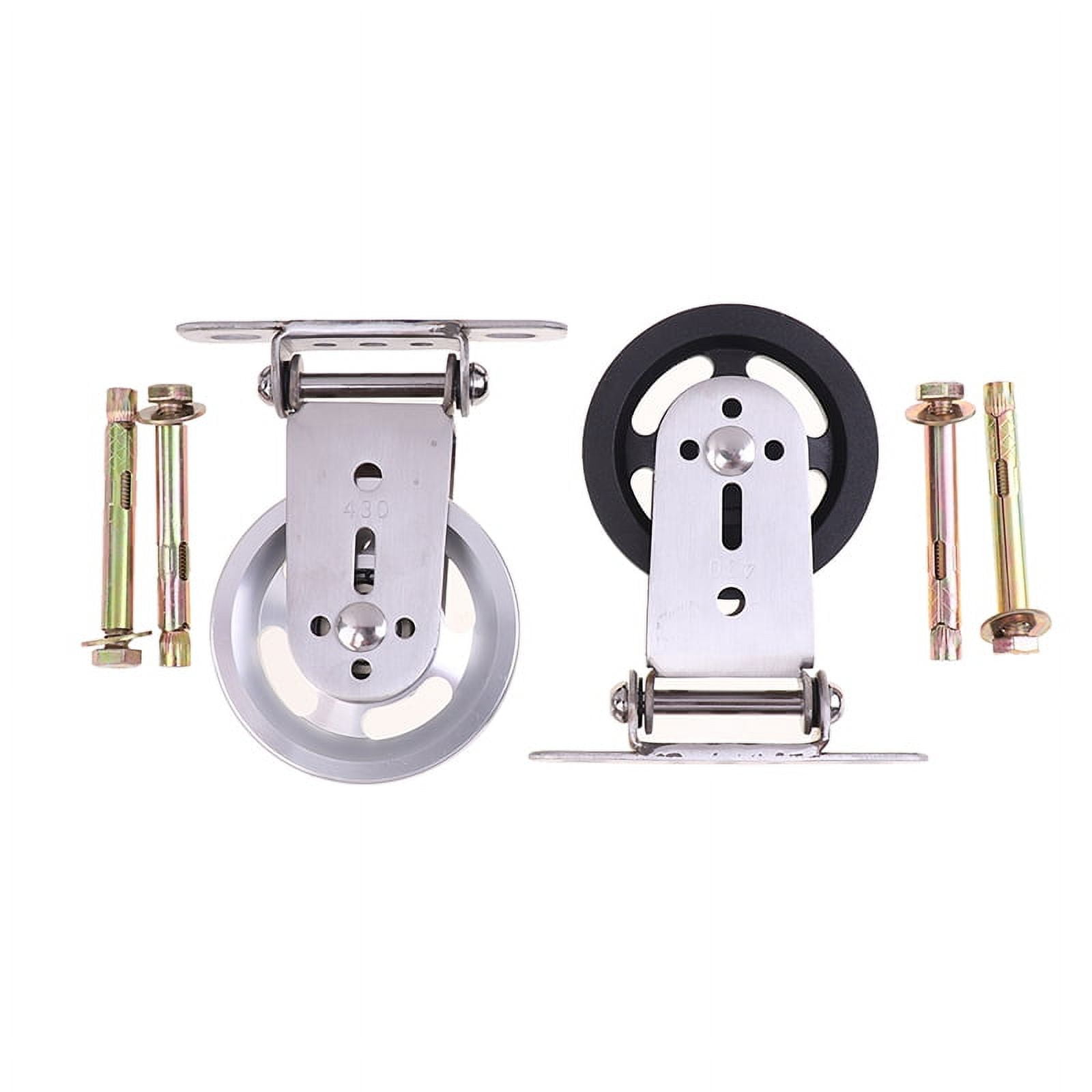 Wall-mounted Gym Home Rotating Silent Pulley DIY Lat Lift Cable System ...