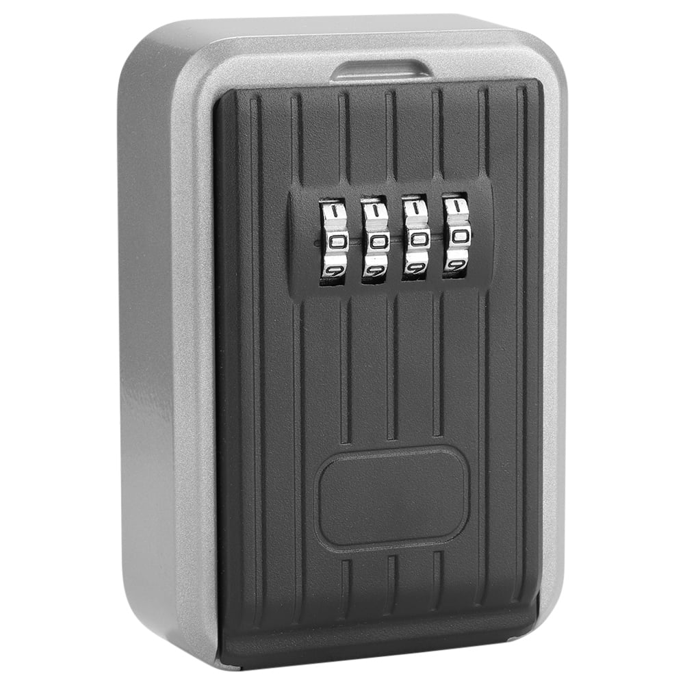 Wall-mounted Key Storage Lock Box Safe Security Storage Case Outdoor ...