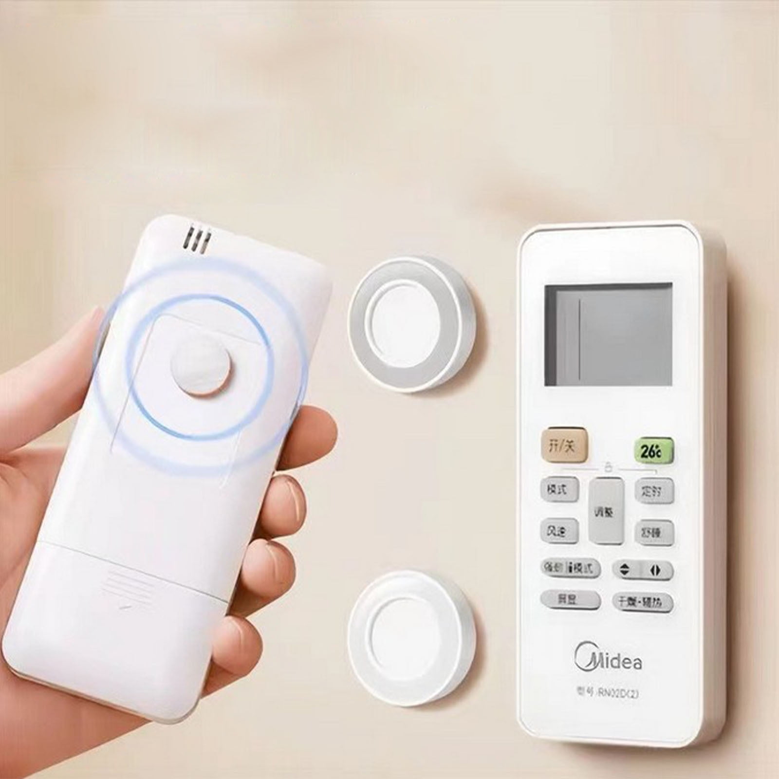 Wall-mounted Magnetic Socket Holder, Non-punching Adhesive Device ...