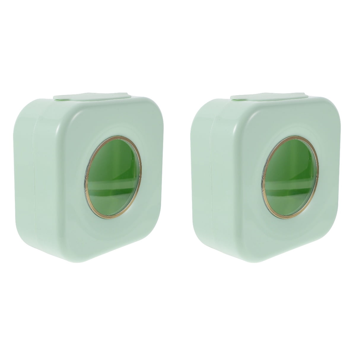 Wall-mounted Plastic Storage Box 2 Pieces Trash Bag Dispenser Belts ...