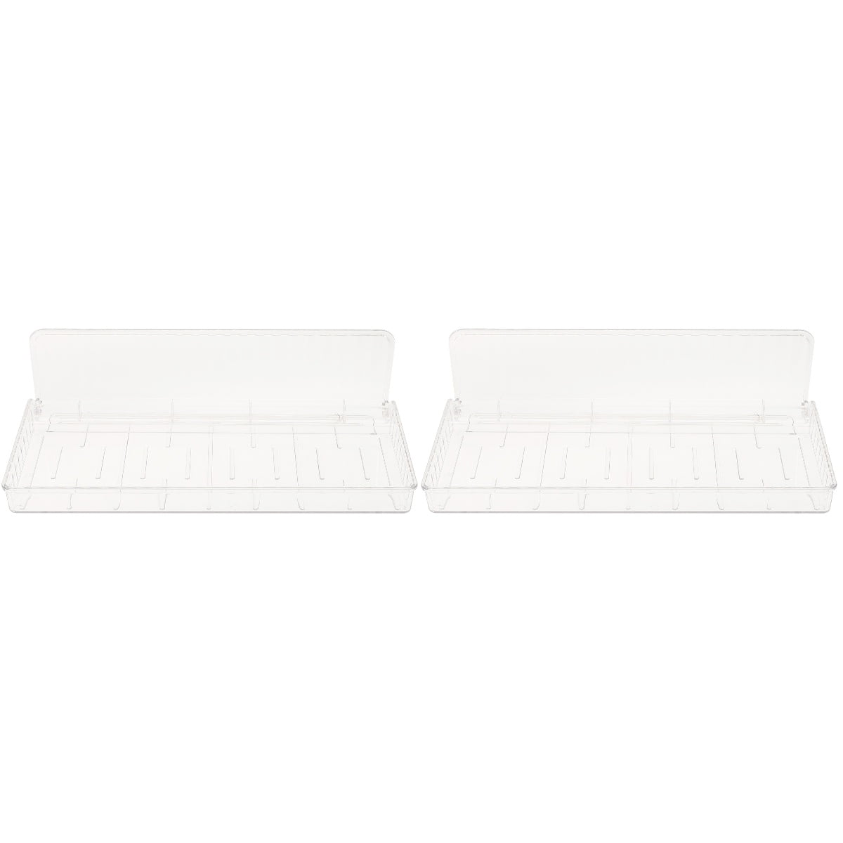 Wall-mounted Storage Box Shelves Plastic Floating Makeup Organizer ...