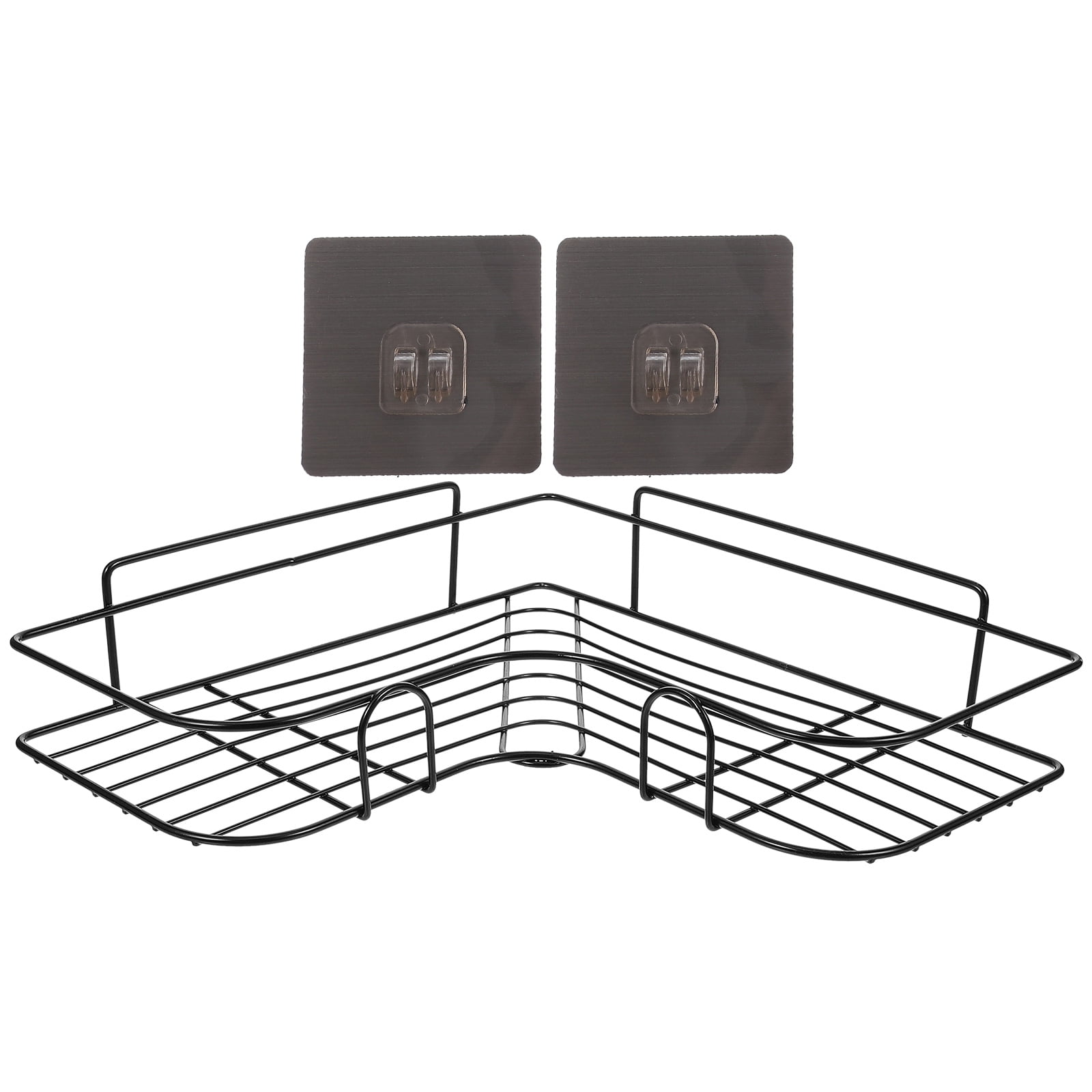 Wall-mounted Storage Rack Triangular Shaped Metal Shelf Kitchen Wall ...