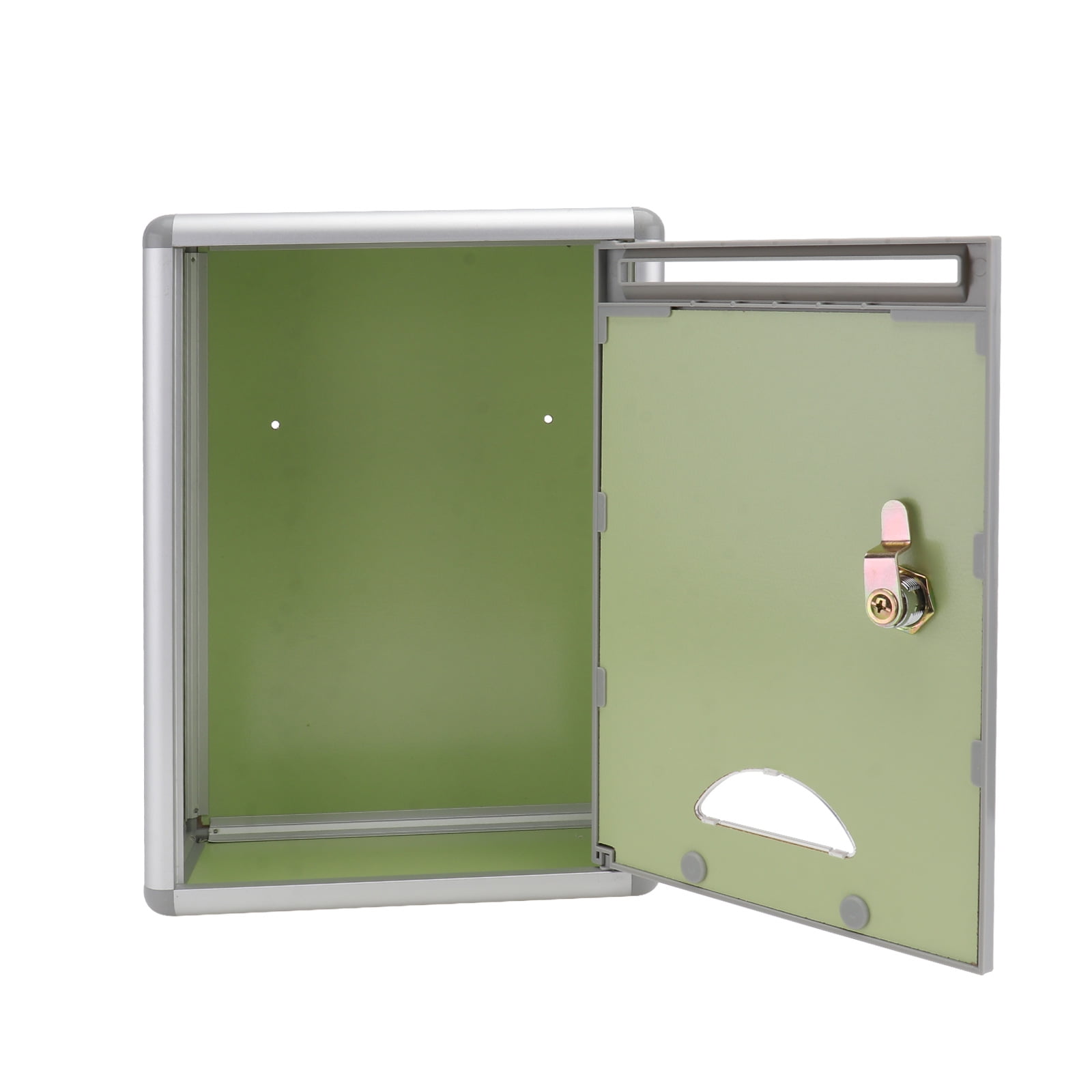 Wall-mounted Suggestion Box Aluminum Alloy Mailbox Letter Boxes Wall ...