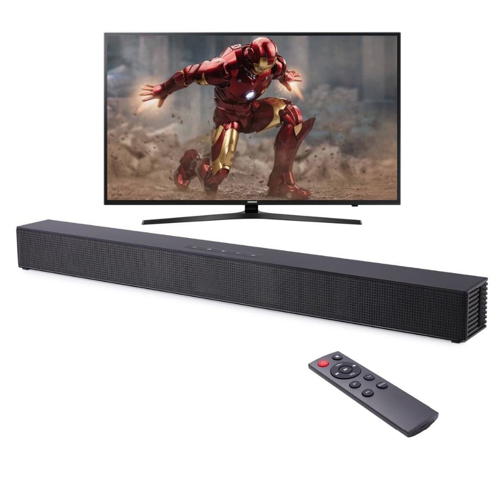 Wall-mounted TV Soundbar Home Theater 40W Bluetooth Speaker Support ...