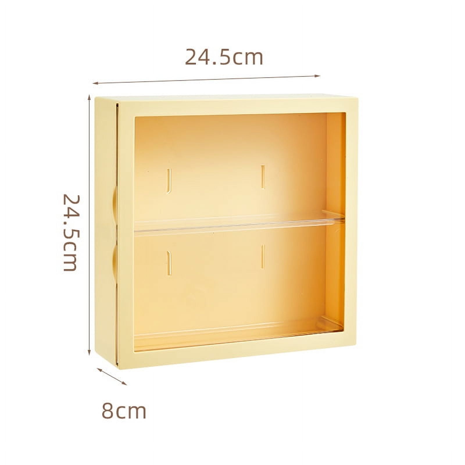 Wall-mounted blind box storage display stand multi-layer doll dustproof ...