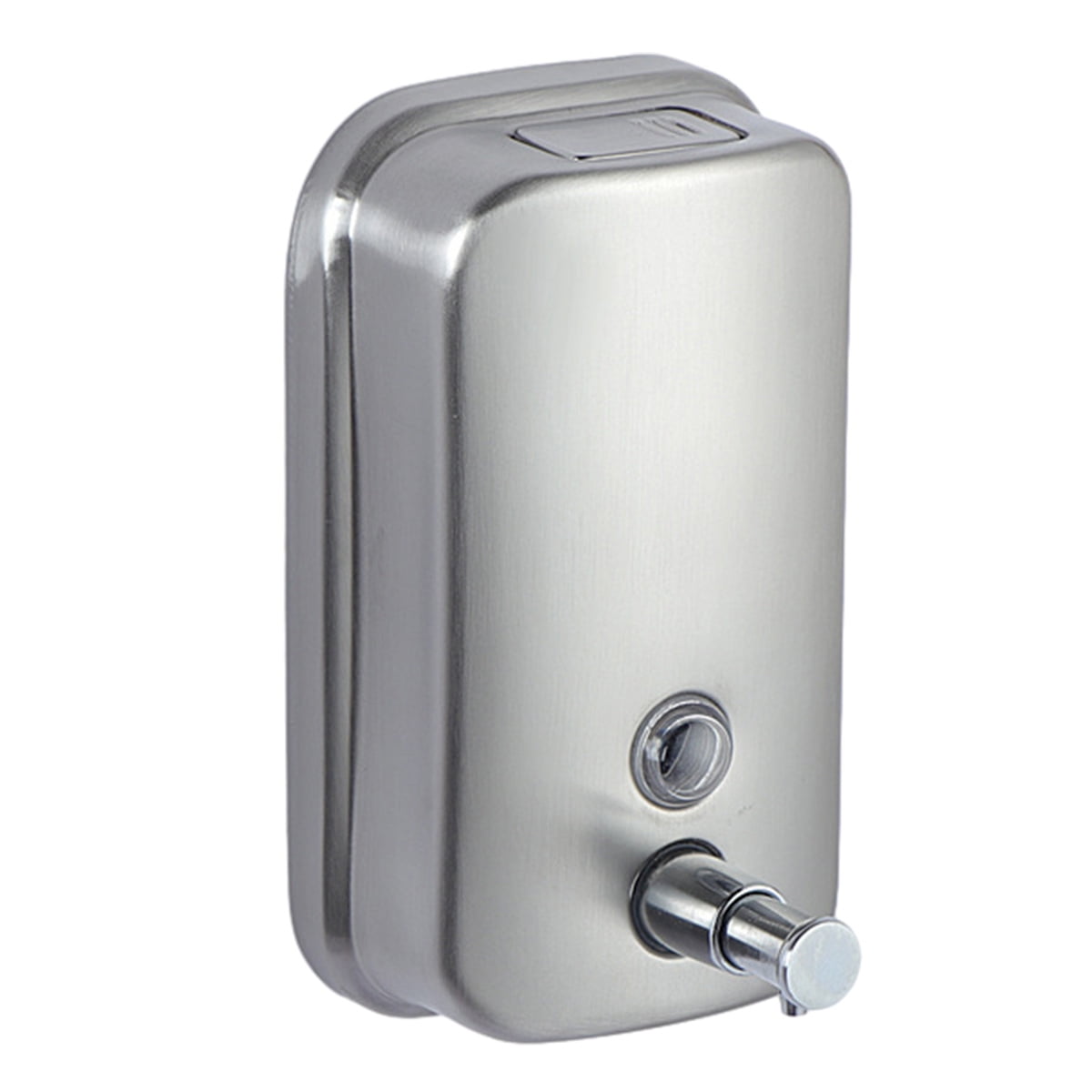 Wall-mounted hand pump soap dispenser, stainless steel, wall-mounted ...