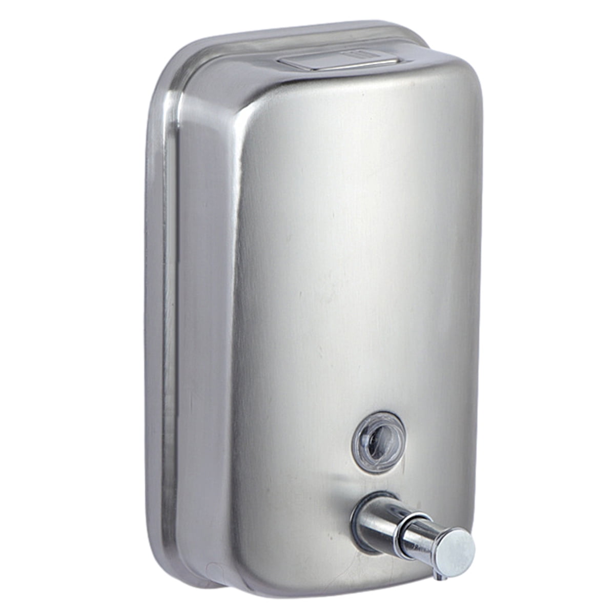 Wall-mounted hand pump soap dispenser, stainless steel, wall-mounted ...
