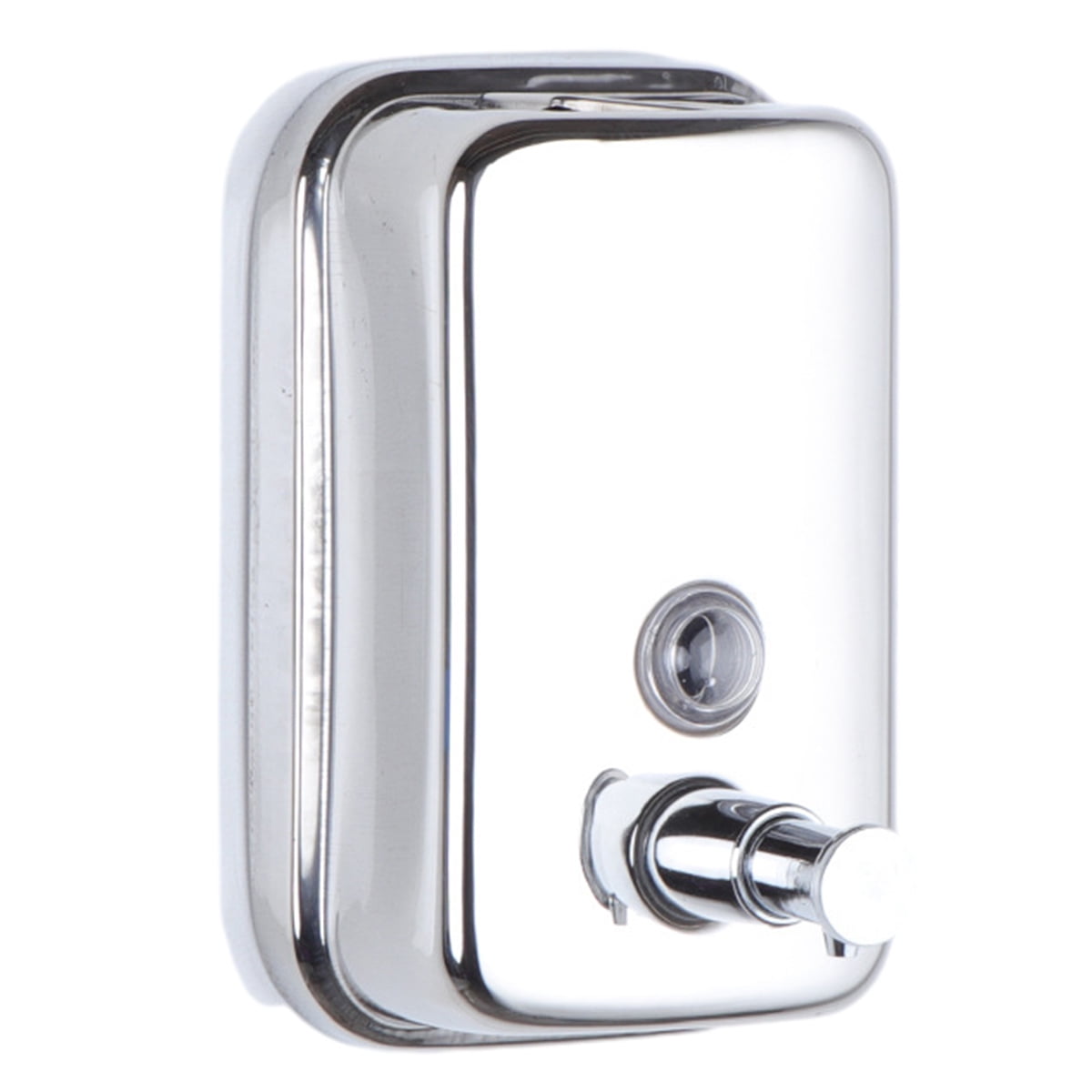 Wall-mounted hand pump soap dispenser, stainless steel, wall-mounted ...