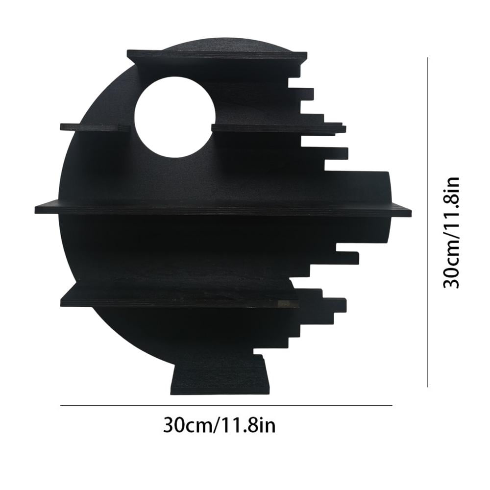 Wall-mounted model toy display stand creative doll display storage rack ...