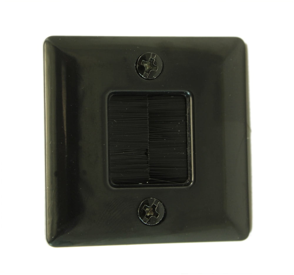 Wall plate: 1 3/4" Hole Saw Plate with Brushes, Black - Walmart.com