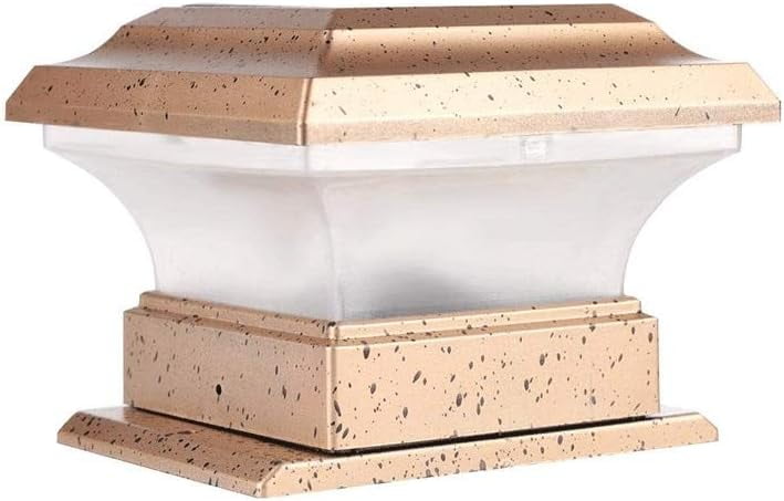 Wall sconces Solar Power Fence Post Lights Waterproof Outdoor Garden ...