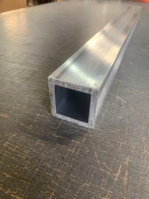 Wall x 2" x 2" Aluminum Square Tube, 6061 Aluminum, 0.250" Wall Tubing ...