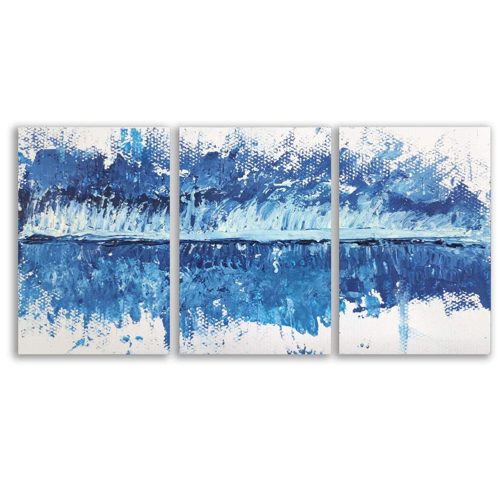 Wall26-3 Panel Canvas Wall Art-Chromatic-Giclee Painting Wall Bedroom ...