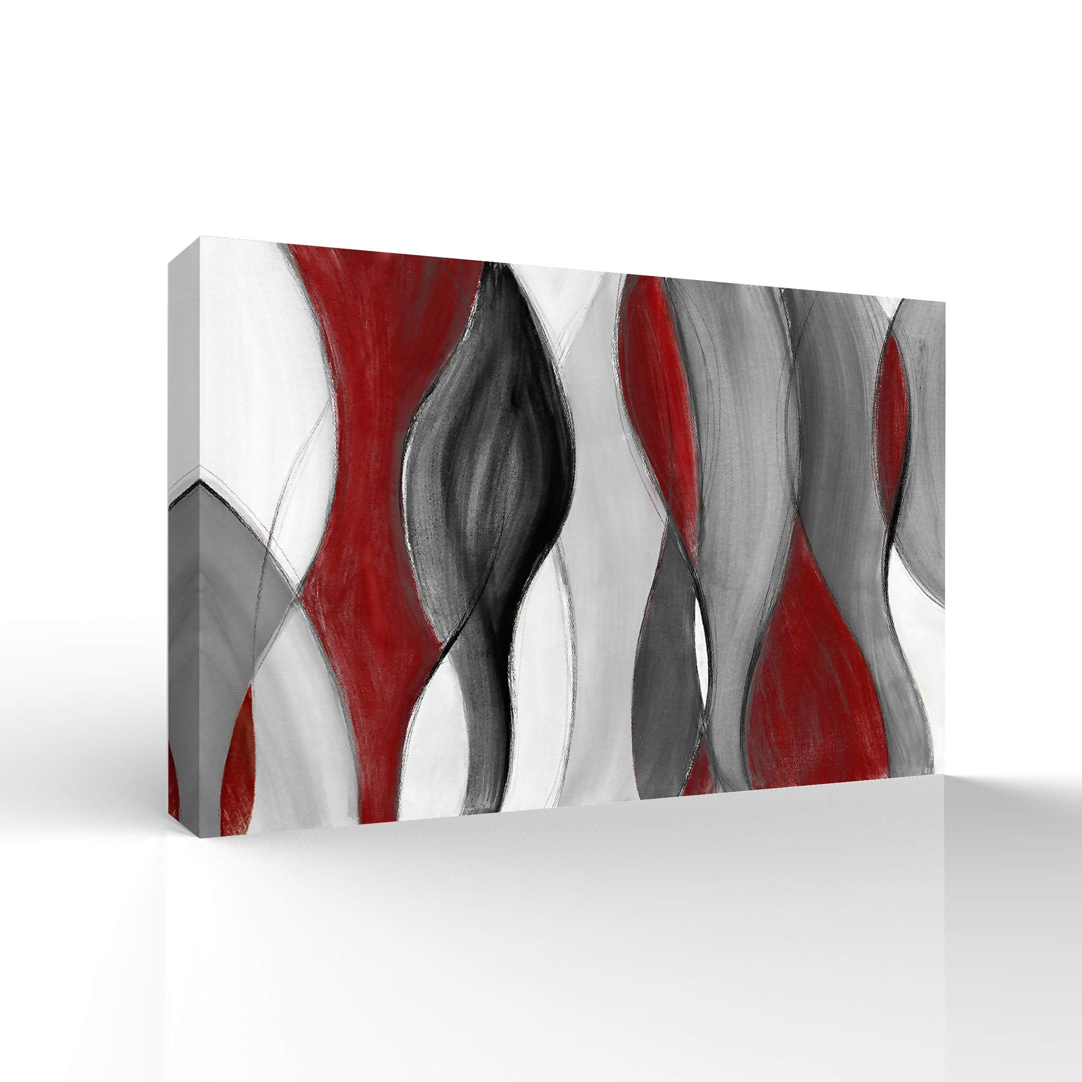 Wall26-Canvas Wall Art-Abstract Colorful Lines-Giclee Painting Wall Art ...