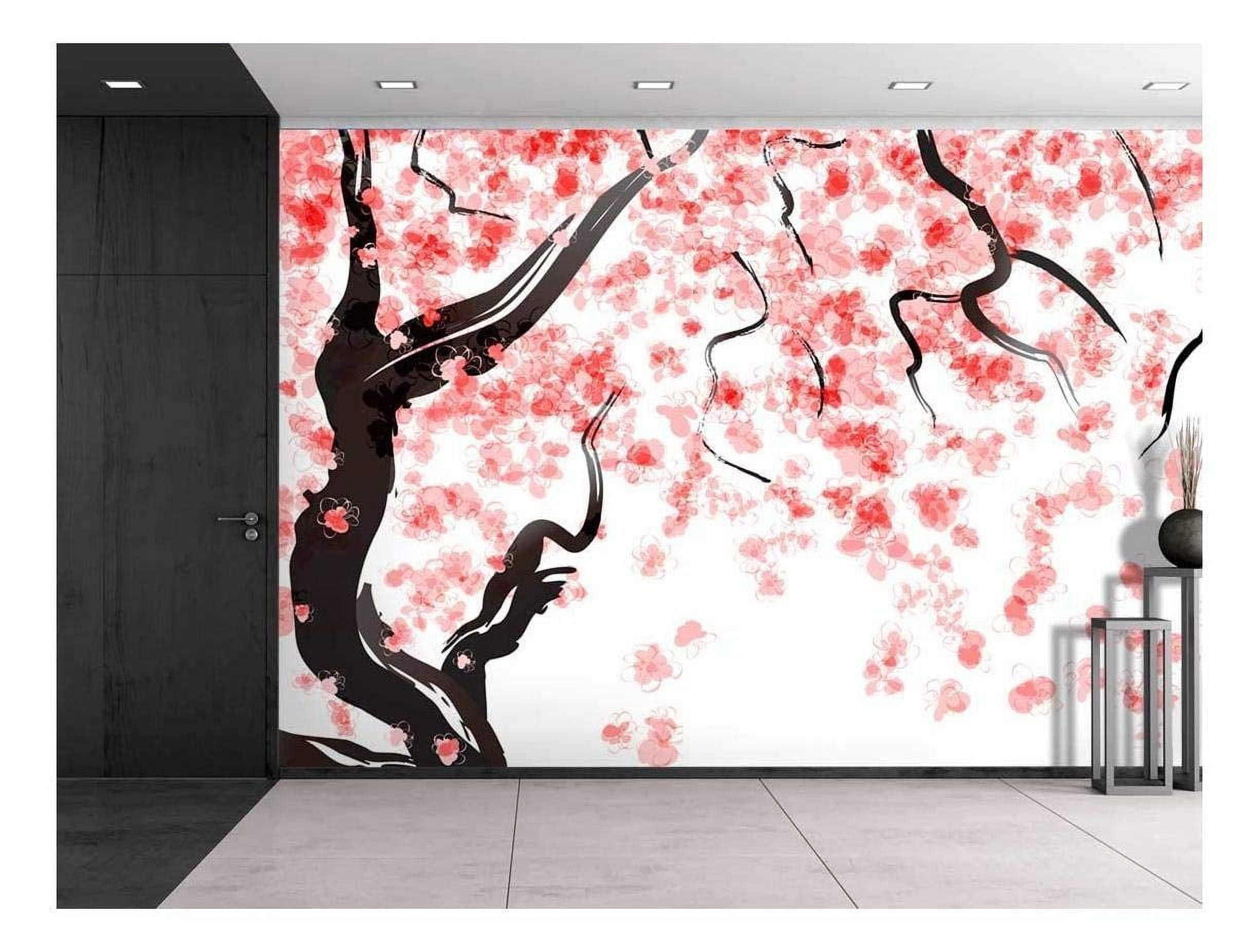 Japanese Art Cherry Blossom Wallpaper