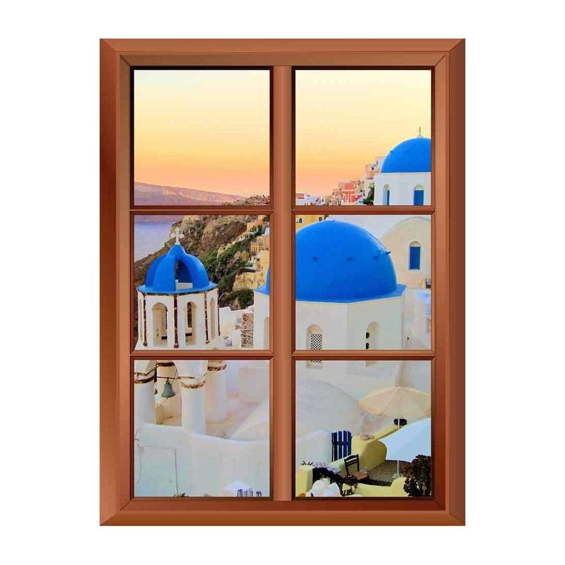 Wall26 Removable Wall Sticker/Wall Mural - Beautiful Blue Dome Churches ...