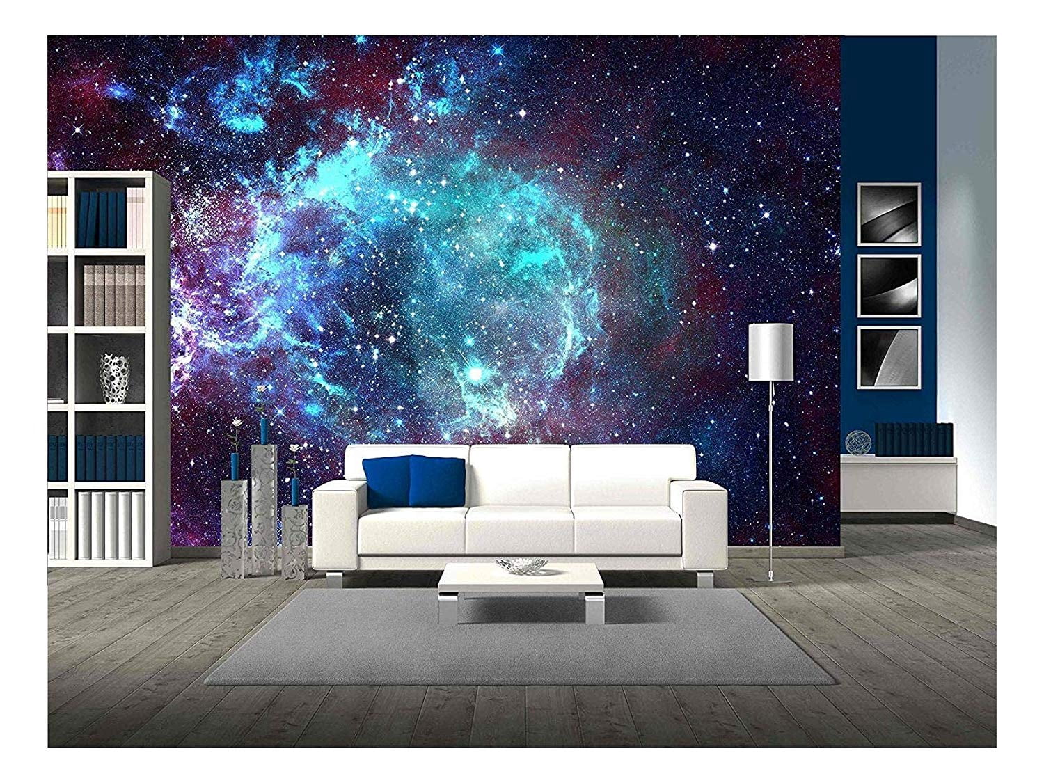 Wall26 Star Field in Space a Nebulae and a Gas Congestion - Removable ...