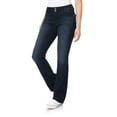 WallFlower Women's Mid-Rise Luscious Curvy Bootcut Jeans, Insta Stretch ...