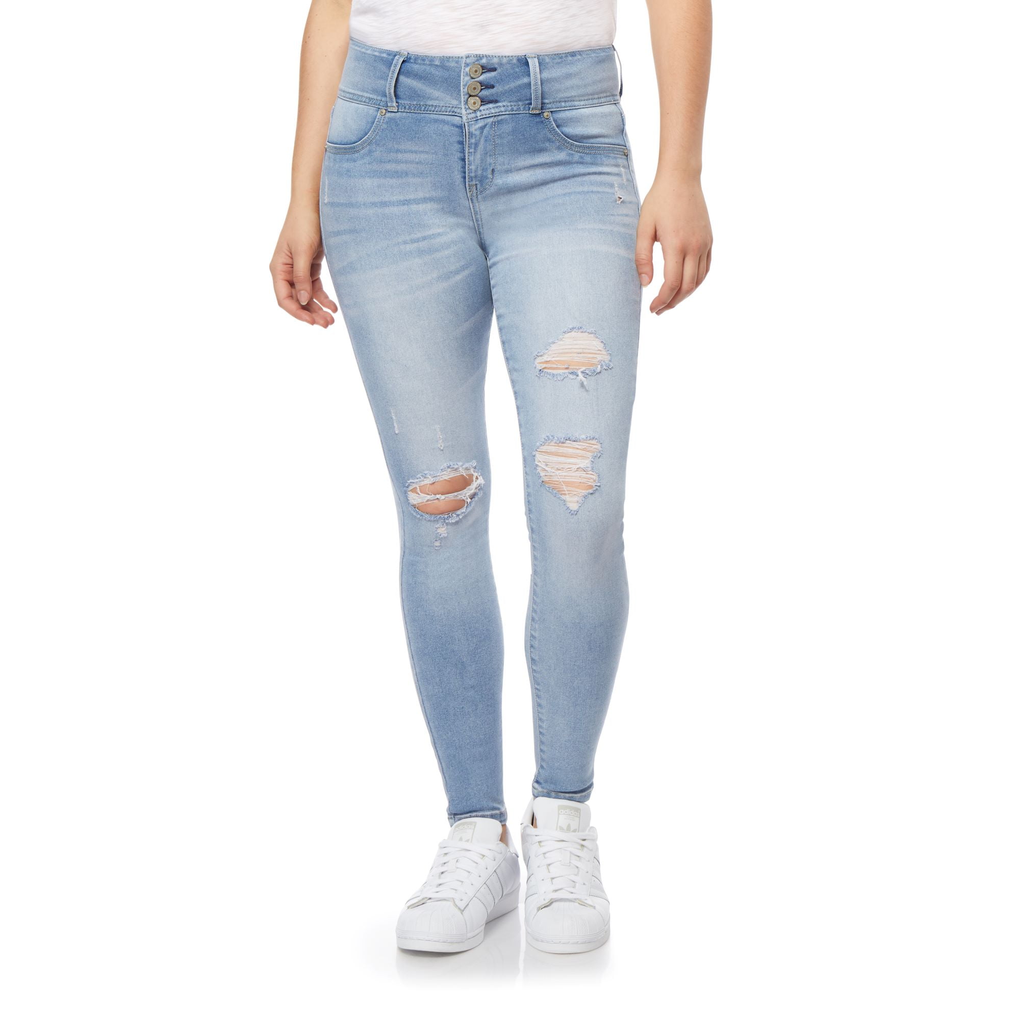 WallFlower Women's Sassy Skinny High-Rise Insta Soft Juniors Jeans ...