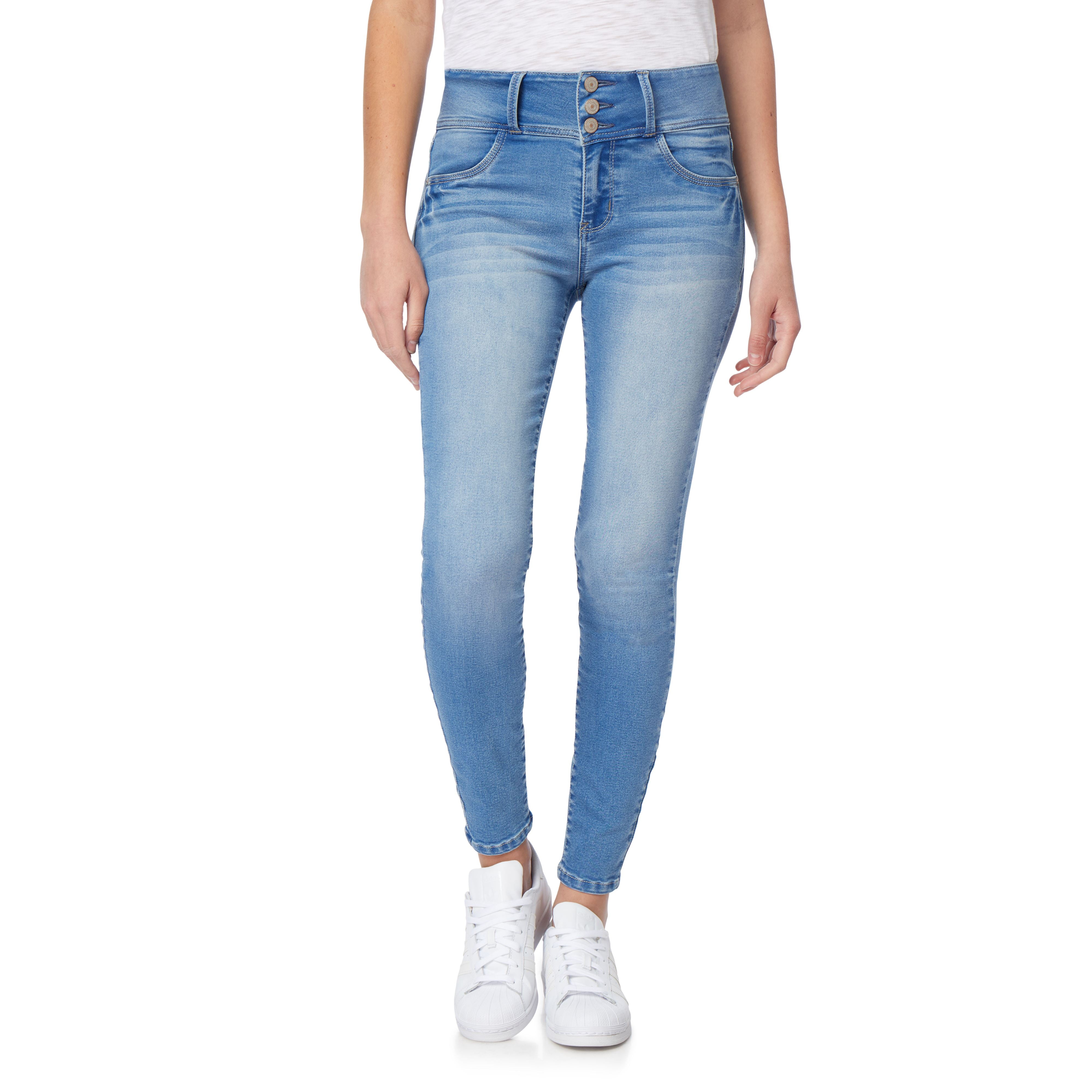 WallFlower Women's Sassy Skinny High-Rise Insta Soft Juniors Jeans ...