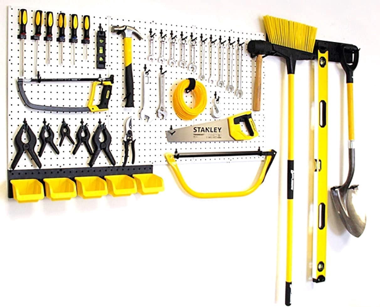 WallPeg - Ultimate Garage Organization Solution! 48" Wide Kit (PK 129 W ...