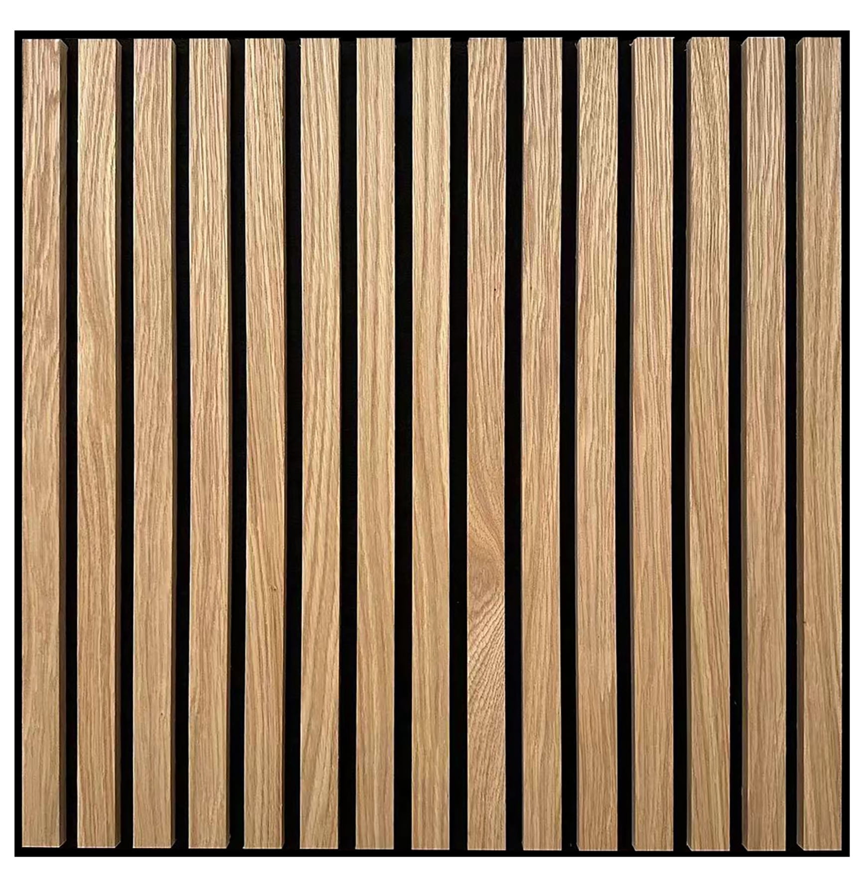 WallPops Acoustic Slat Wood Tile Natural Wall Panels - Walmart.com