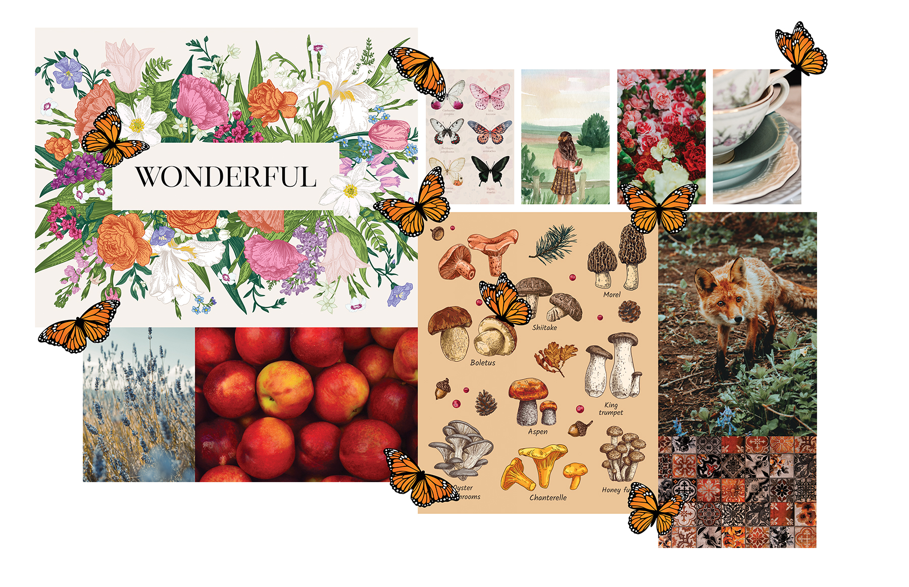 WallPops Cottage-core Collage Wall Decals- Tween - Walmart.com