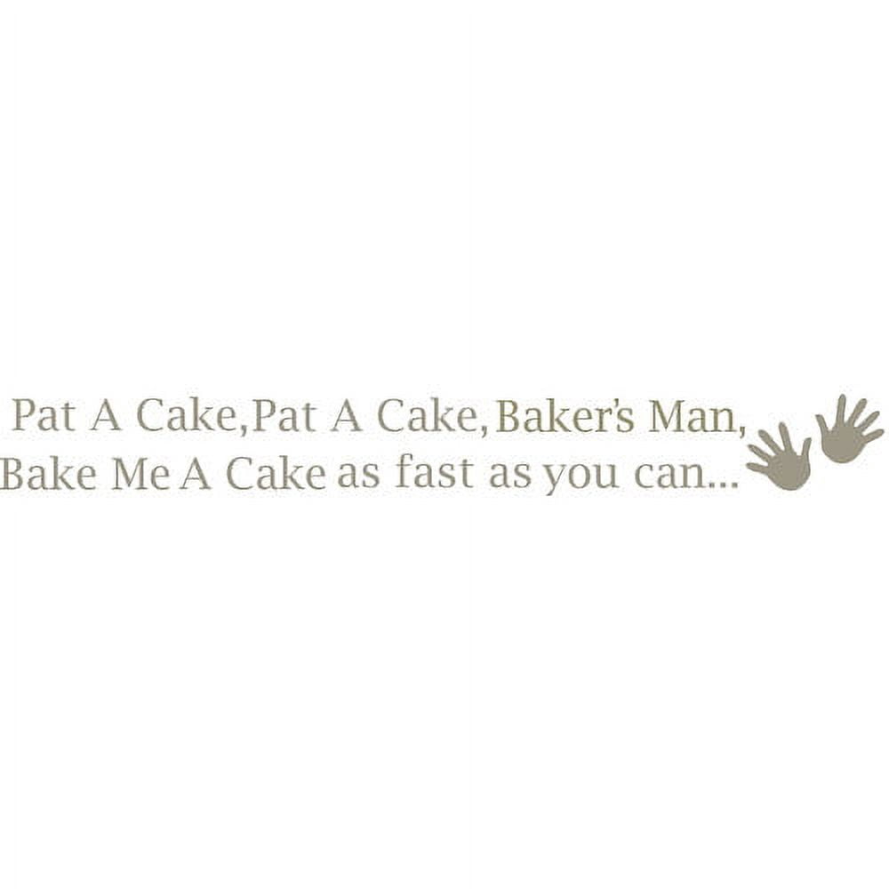 WallPops Pat A Cake Nursery Rhyme Decals - Walmart.com