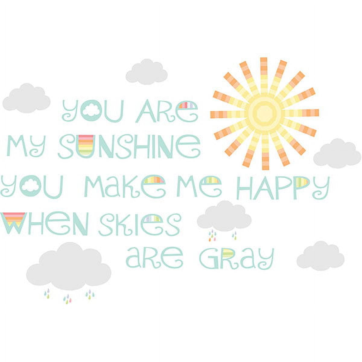 WallPops Sunshine Wall Wish - Walmart.com