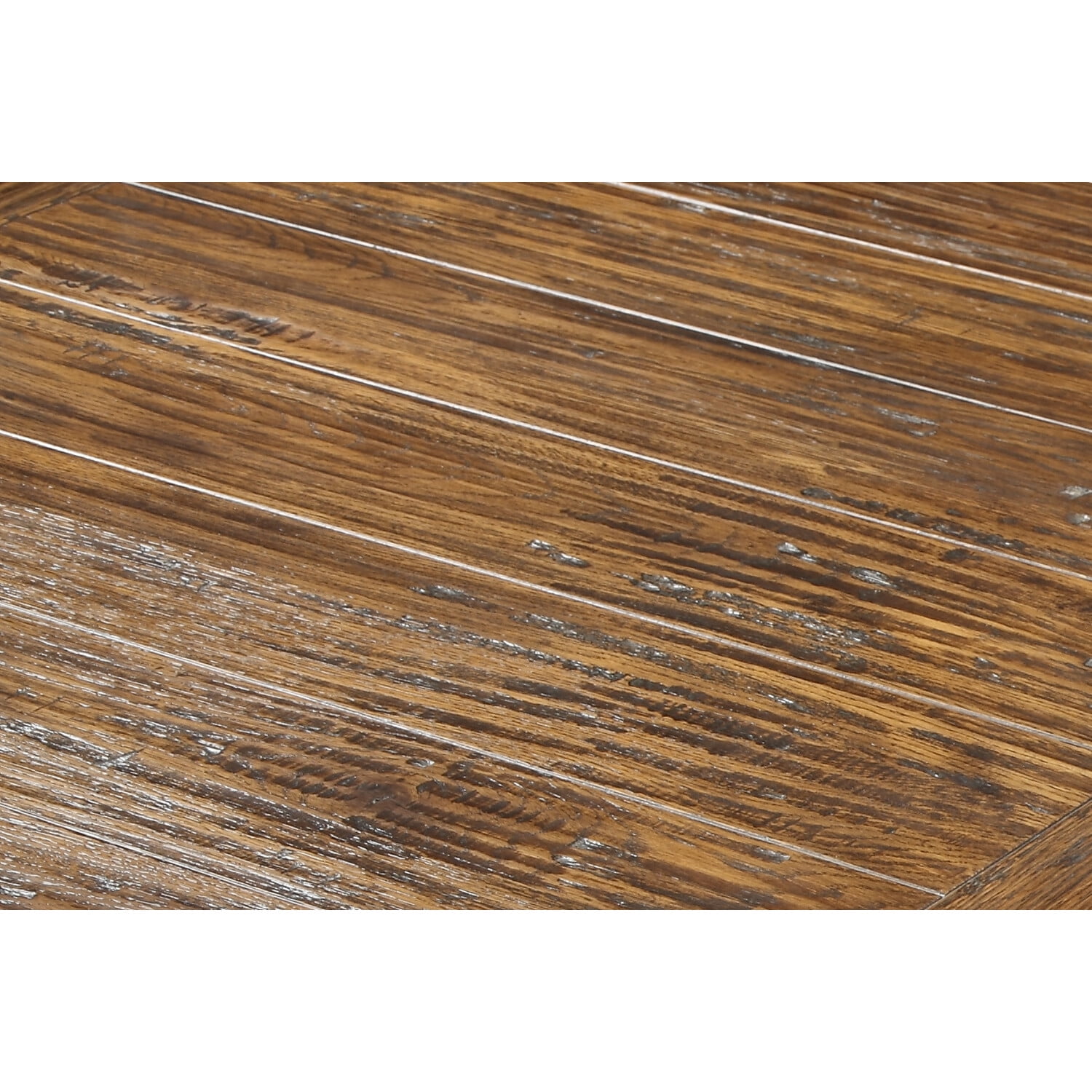 Wallace Bay Dodson Brindled Pine 40" Dining Table with Self-Storing ...