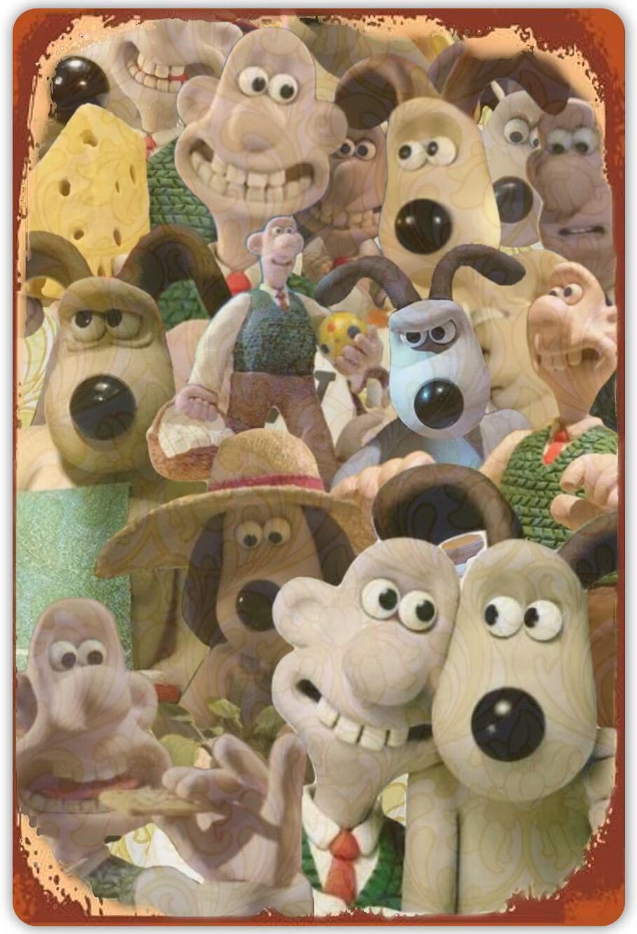 Wallace & Gromit Animation 5D Diamond Painting Kit - Animated Character ...